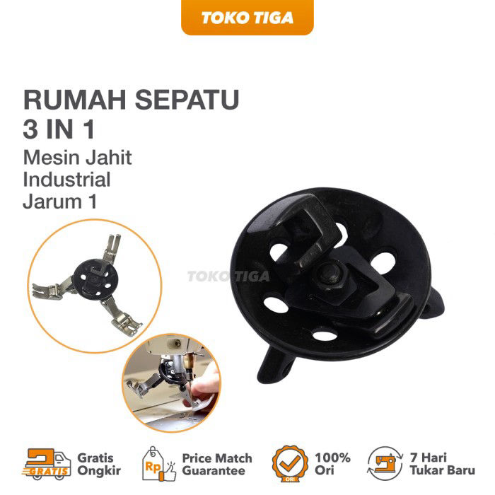Rumah Sepatu Multifungsi 3 in 1 Mesin Jahit Industrial / Presser Foot ...