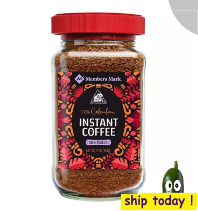 Member's Mark Colombian Instant Coffee 340g Members Mark, member’s mark ...