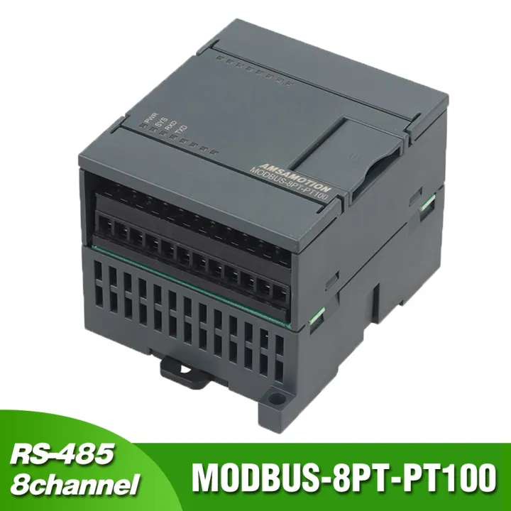 MODBUS-8PT-PT100 Temperature Acquisition Module 8-channel RS485 Modbus ...