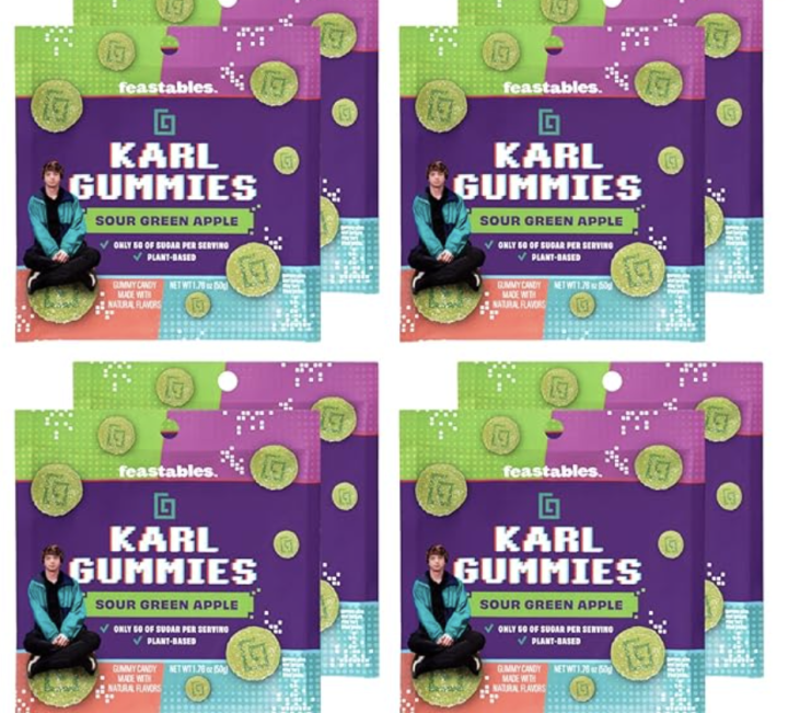 [พร้อมส่ง] Feastables Karl Gummy คาวกัมมี่ Mr Beast Gummies ของแท้ ...
