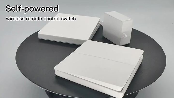 SIXWGH Smart Switches Wireless Remote Control Push Button Wall Panel ...
