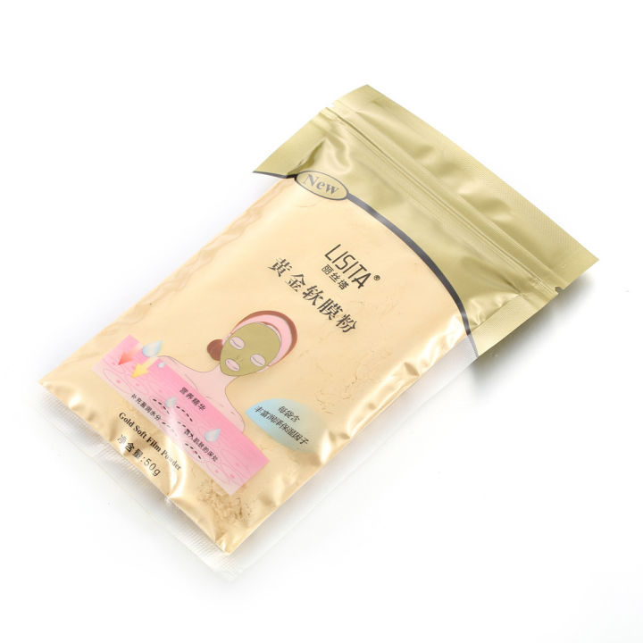 มาส์กหน้าผงทองคำ LISITA Gold Soft Film Powder มาส์กทองคำ มาส์ก เพื่อผิว ...
