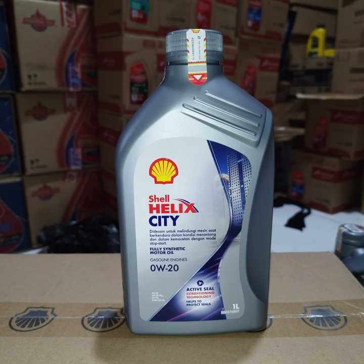 Shell Helix City 0W-20 1Liter 1L | Lazada Indonesia