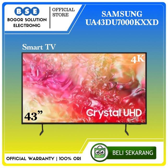 Smart TV Samsung 43 Inch 4K UHD UA43DU7000KXXD Samsung LED TV 43DU7000 ...