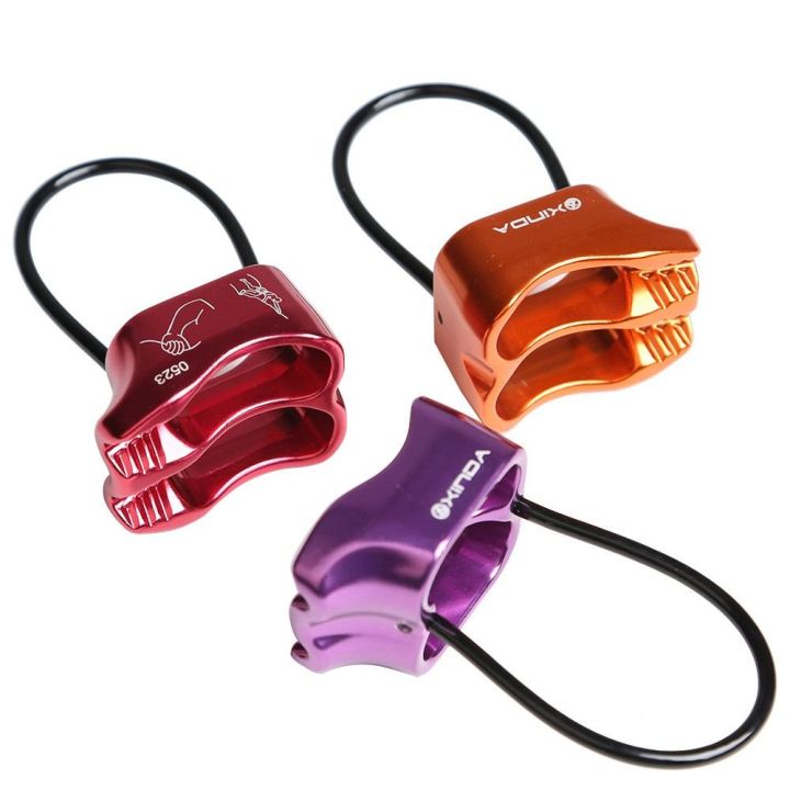 PENGQ Hardware Be-lay Rappel Device Downhill Safety Ring Rock Climbing ...