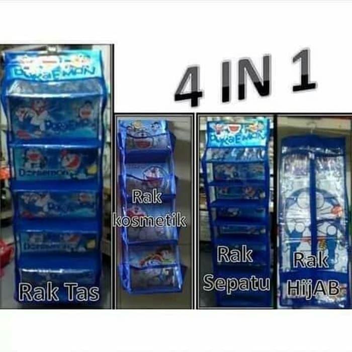 Promo PALING LARIS!!! RAK SET 4 IN 1 (Rak tas,rak sepatu,rak jilbab,rak ...