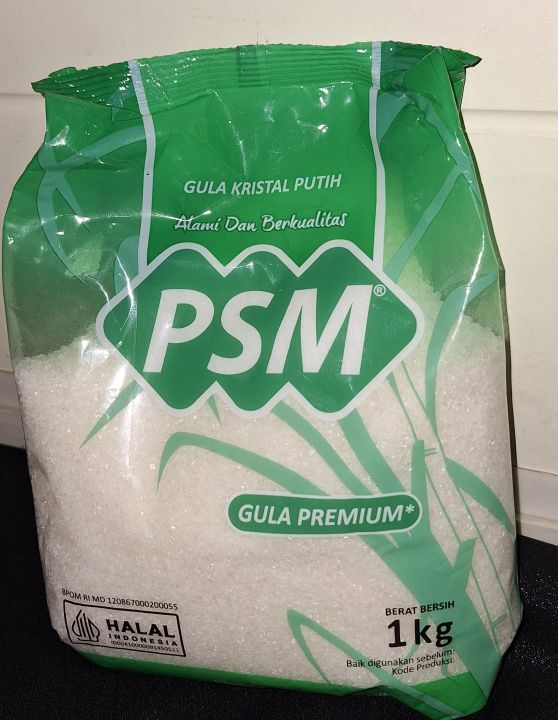 Gula Pasir PSM gula kristal putih 1kg | Lazada Indonesia