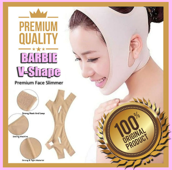 BARBIE V-SHAPE Alat Pengencang Dagu, Pipi dan Wajah Instan | Lazada ...