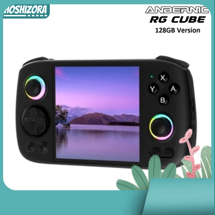 ANBERNIC RG CUBE 128GB - Dual Mode Emulator Retro Game Handheld Console ...