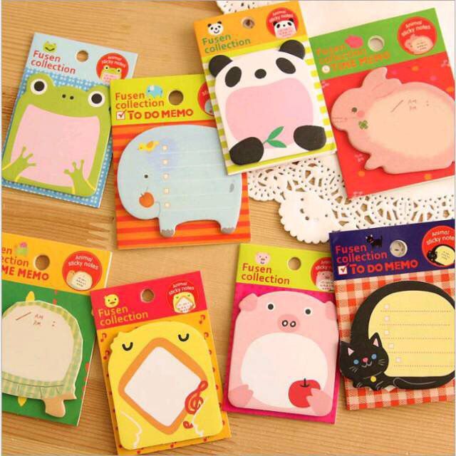 Sticky Note Motif Animal | Lazada Indonesia