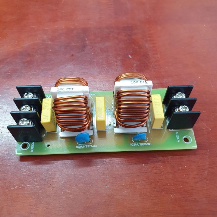 Combo mạch EMI lọc nhiễu nguồn điện AC 220V-10A ( ĐÃ HÀN) | Lazada.vn