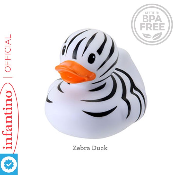 INFANTINO Bath Duck - Zebra | Lazada PH