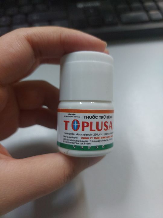 Thuốc trừ bệnh Toplusa 450SC lọ 15ml, trừ đạo ôn, lem lép hạt, rỉ sắt ...
