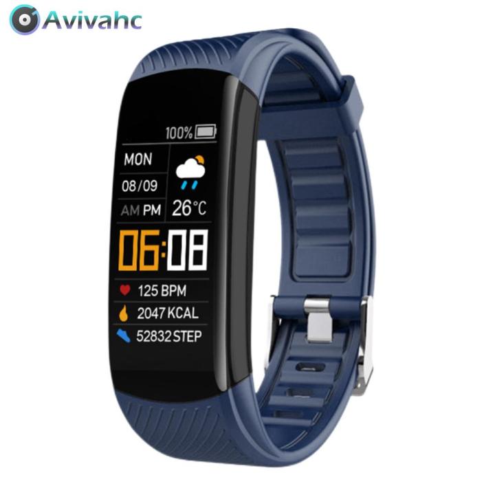 Smart Watch Step Counter Sport Smartwatch Color Screen Waterproof Heart ...