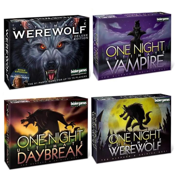 Board Games ,One Night Ultimate Werewolf ,Daybreak Vampire Alien ,Super ...