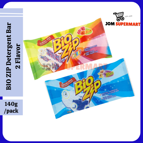 BIO ZIP Detegent Bar Colour / Floral 140g | Lazada