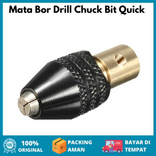 Mata Bor Drill Chuck Bit Quick Change 0.3-3.5mm / Mata Bor Pelubang ...