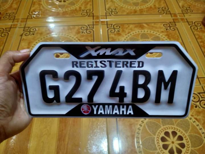 Temporary Motorcycle Design Plate | Lazada PH