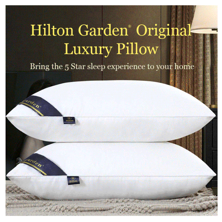 HILTON LUXURY Series PILLOWS Premium Comfort | Lazada Singapore