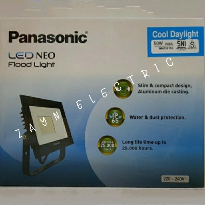Led Flood Light / Sorot Panasonic 50W 50 W 50Watt Nnp36150 / Nnp36110 Akiratutuna | Lazada Indonesia