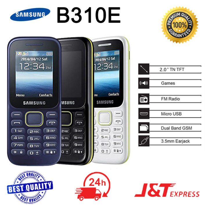 Original Samsung SM-B310E Dual Sim Basic Mobile phone KeypadPhone ...