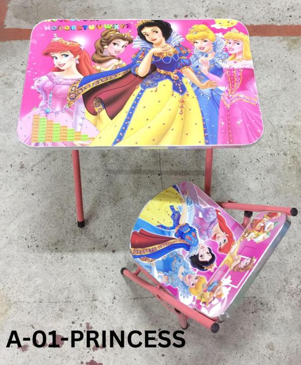 CHARACTER FOLDING STUDY TABLE FOR CHILDREN A19 | Lazada PH