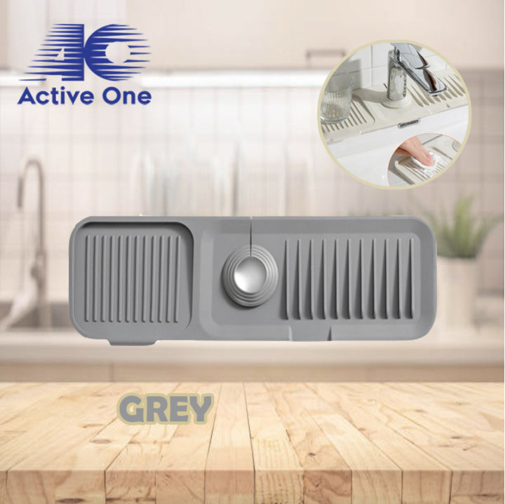 ACTIVEONE Cross Border Silicone Drain Pad Kitchen Countertop Sink Drain ...