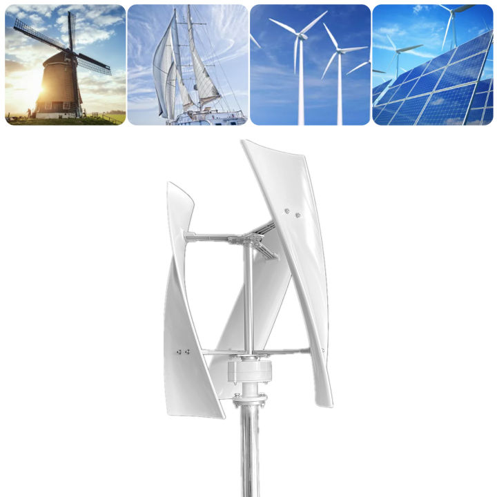 Wind Turbine 3 Blade Coreless PMG Wide Application Vertical Wind ...