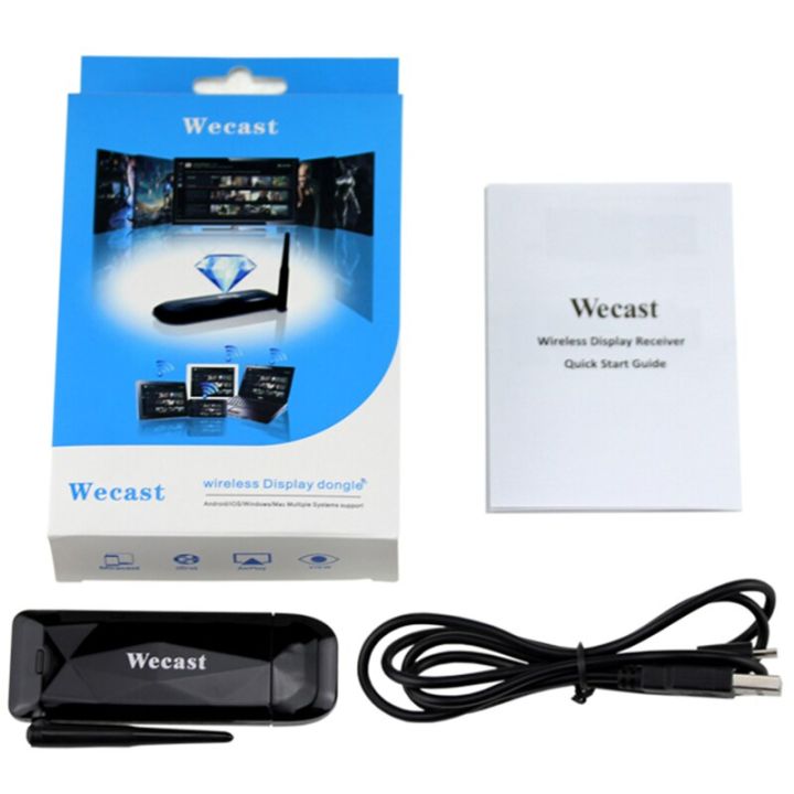 WECAST 'E3' HDMI Dongle Wifi Display Receiver อุปกรณ์เชื่อมต่อสัญญาณภาพ ...