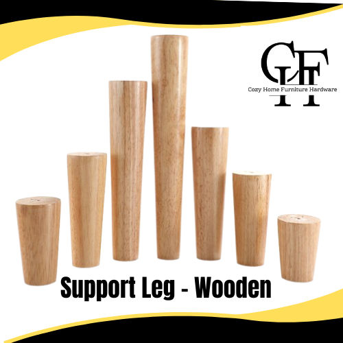 CHFH Support Leg Wooden Furniture Legs for Sofa Bed Couch Tables TV ...