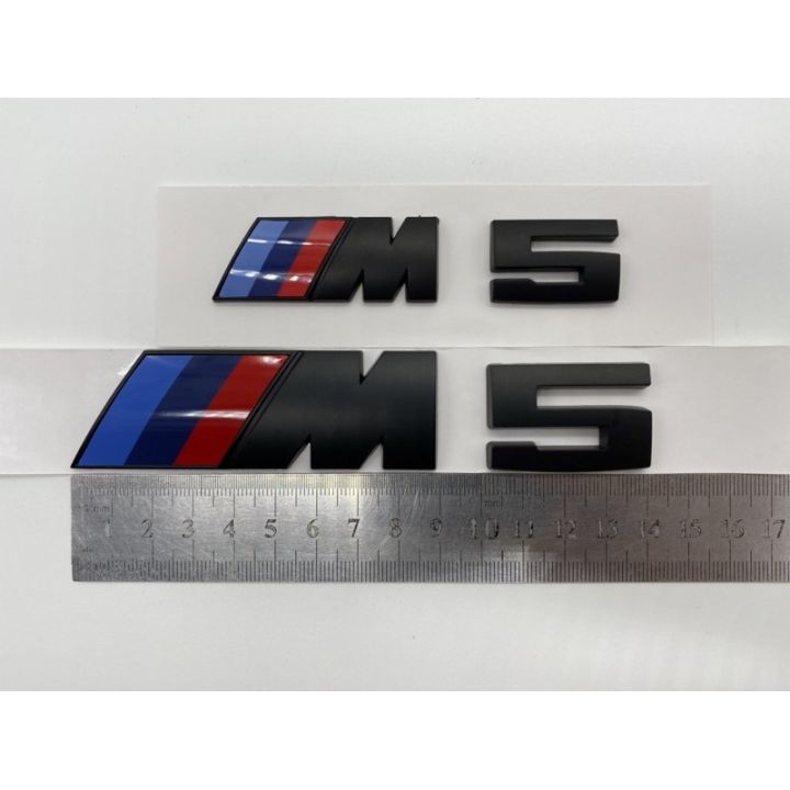 BMW M5 Emblem Logo Badge M Sport Rear Trunk Boot Emblem Logo Fender ...