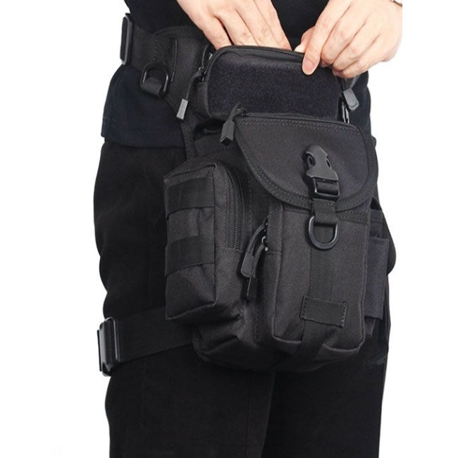Tactical Drop Leg Pouch Bag Thigh Bag Pack Military Waist Bag Pack For ...