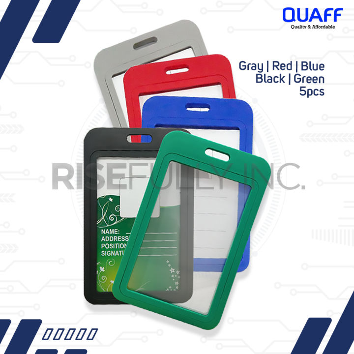 Risefully Double Sided ID Card Holder / ID Protector / ID Case / ID ...