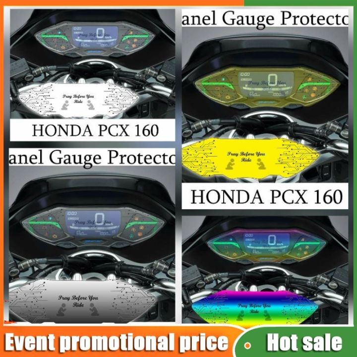 【Promotional price】 Honda PCX 160 Panel Gauge Protector clear ...