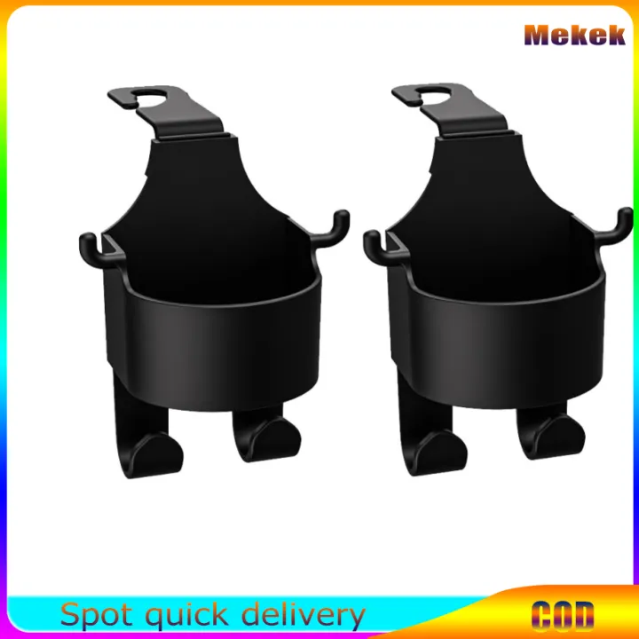 Mekek 2ชิ้นเบาะที่นั่งในรถยนต์,กล่องเก็บของตะขอแขวนด้านหลังที่นั่งที่ ...