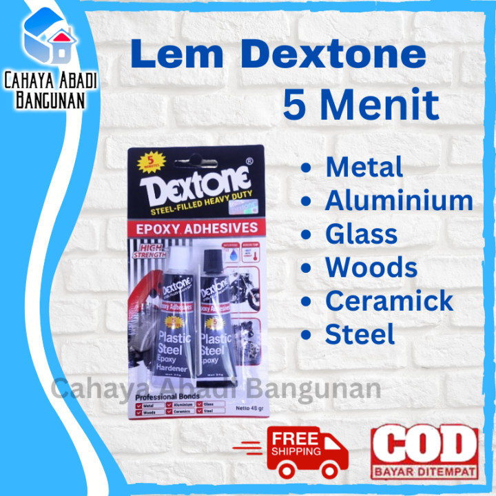 Lem Besi DEXTONE 5 Menit | Lazada Indonesia