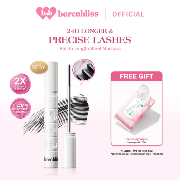 [NEW LAUNCH] BNB Barenbliss Roll to Length Steel Mascara | Maskara Waterproof, Sweatproof ...