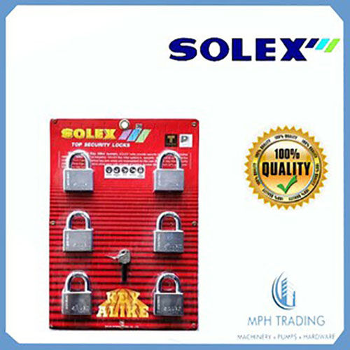Solex R50-CR-KL-506 Rekeyable Top Security Key Alike PadLock6 in 1 | Lazada