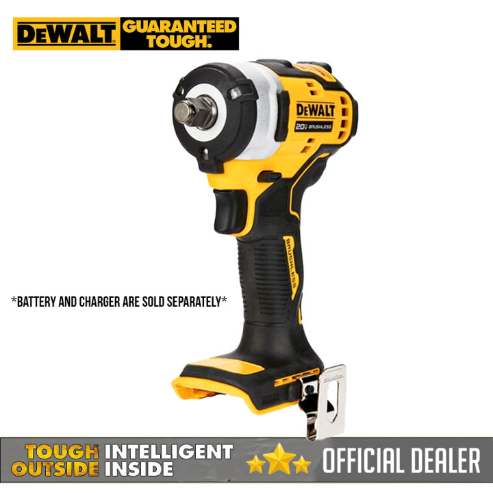 DeWalt DCF911N -B1 Brushless Cordless Impact Wrench 20V Max Li-Ion ( Battery and Charger are ...