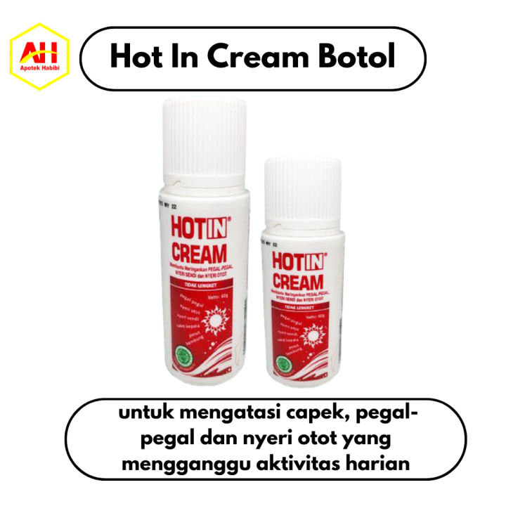 Hot In Cream Botol 120 ml 60 ml | Lazada Indonesia