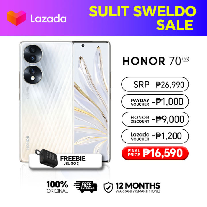 HONOR 70 5G (8GB +256GB) Smartphone | *Freebies Until Supplies Last ...