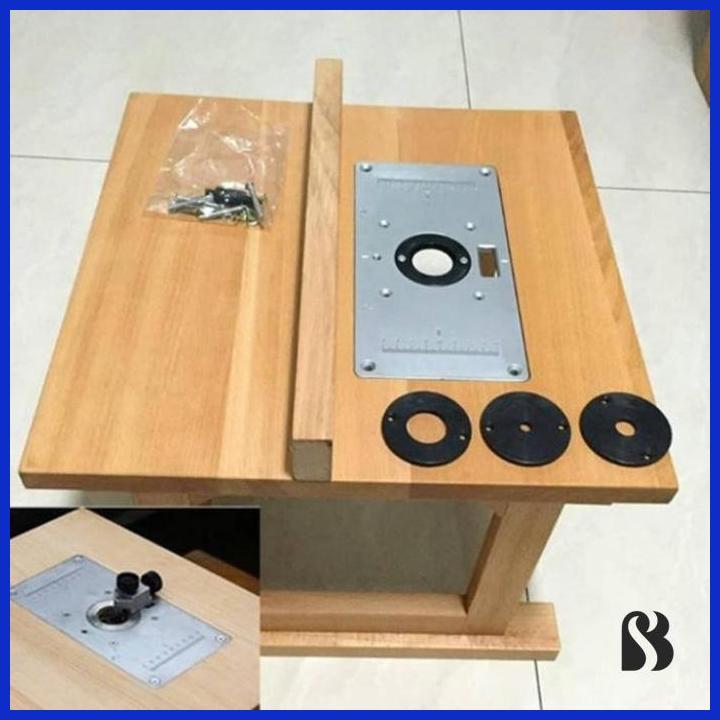 INSERT PLATE ROUTER TABLE TRIMMER ADAPTER DUDUKAN MESIN ROUTER ...