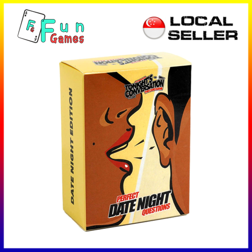 [SG STOCK] Tonight's Conversation - Date Night Edition Couple Card ...