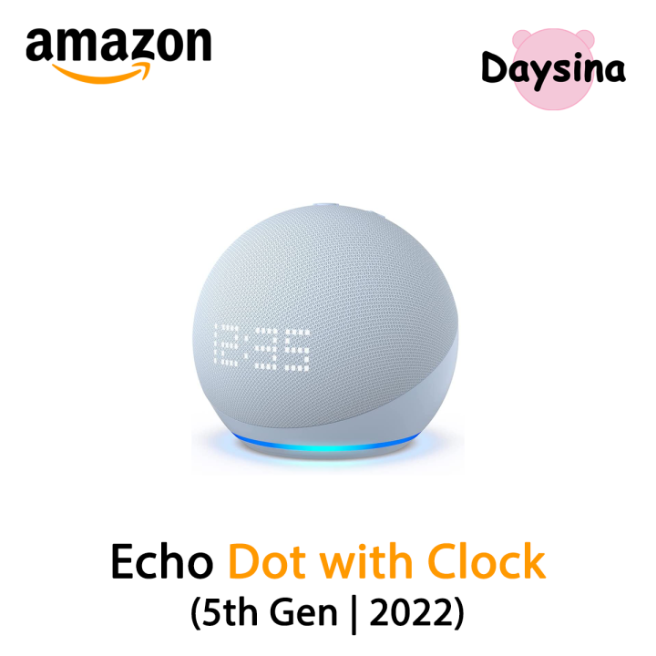 Amazon Echo Dot (5th Gen, 2022 release) with clock | Smart speaker with ...