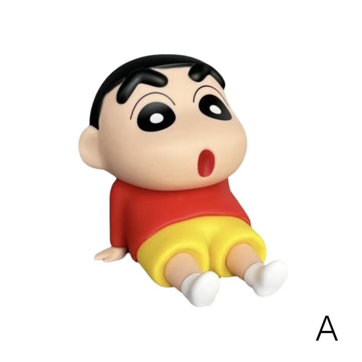 Fashionable Toy Model Doll Crayon Shin-chan Anime Lazy Ornaments ...