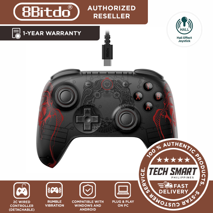 8BitDo Ultimate 2C Wired/Wireless Controller for Windows PC and Android ...
