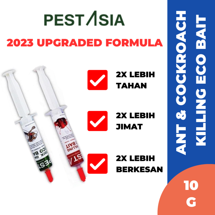 PEST ASIA Ant Killing Eco Bait Ubat Semut Cockroach Lipas Racun Cicak ...