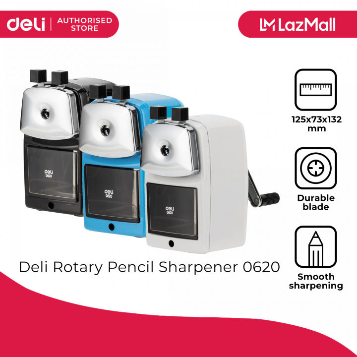 Deli 0620 Rotary Pencil Sharpener | Lazada PH