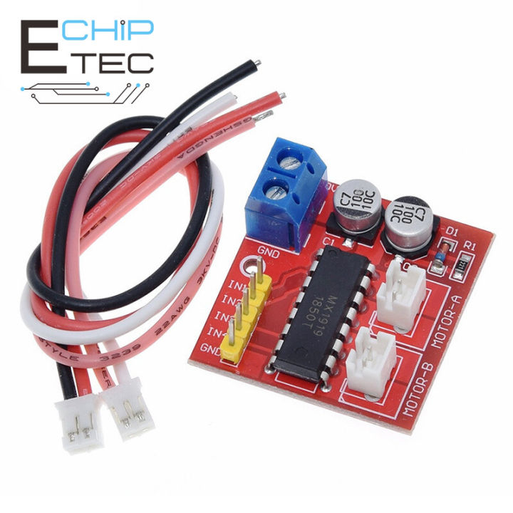 2.5A Dual Motor Drive Module Forward and Reverse PWM Speed Regulation ...
