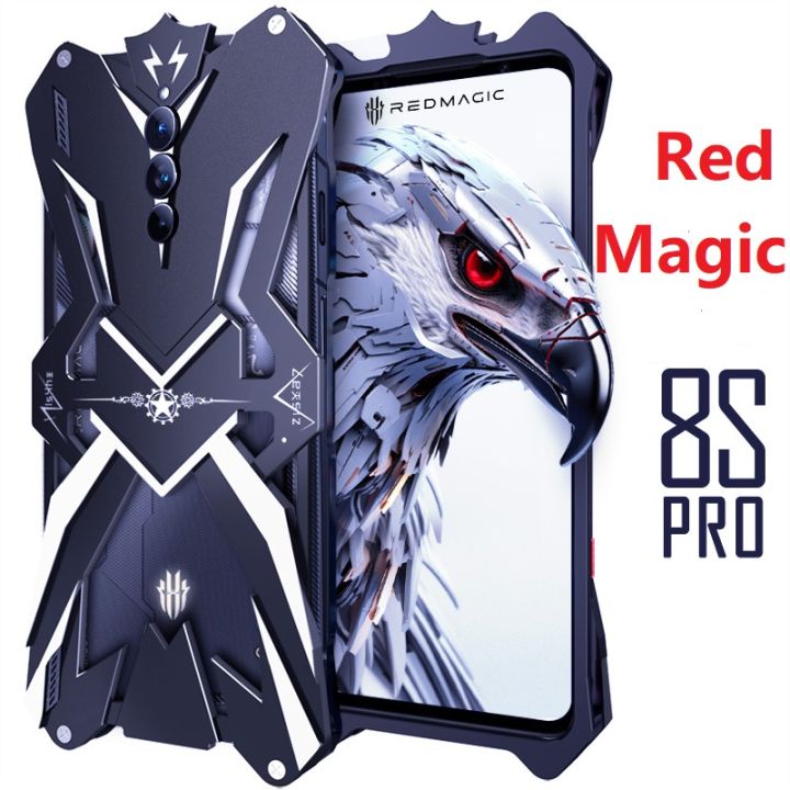 ZIMON Metal case for ZTE Nubia Red Magic 8S Pro+ Metal Protective Shell ...